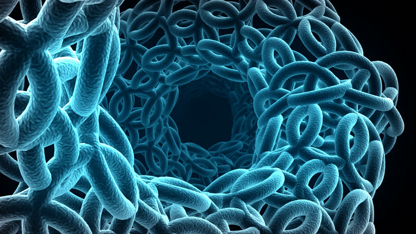 E. Coli Virus - Electron Microscope View. Computer E. Coli Virus - Electron Microscope View. Computer