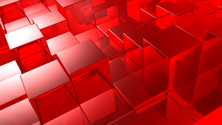 Red Cubes Background Stock Footage Video 1728988 - Shutterstock