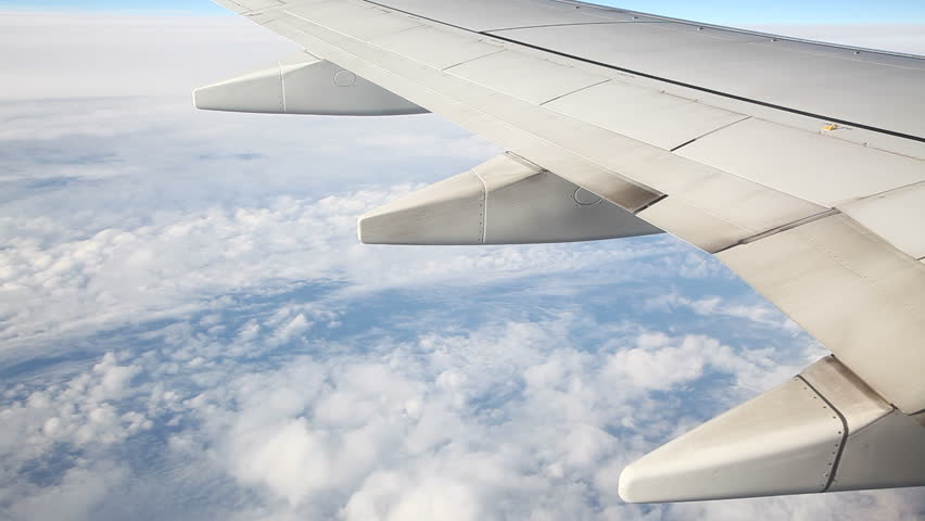 Looking Out From Airplane Window Stock Footage Video 3392342 - Shutterstock