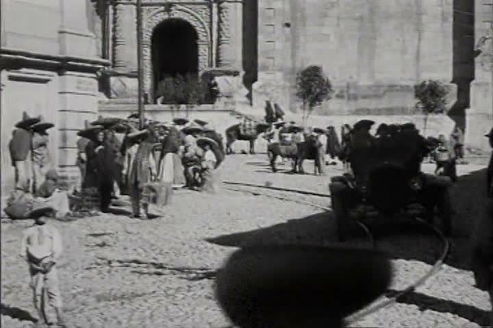 1920s - Street Scenes In Mexico In 1920. Stock Footage Video 4058914 ...