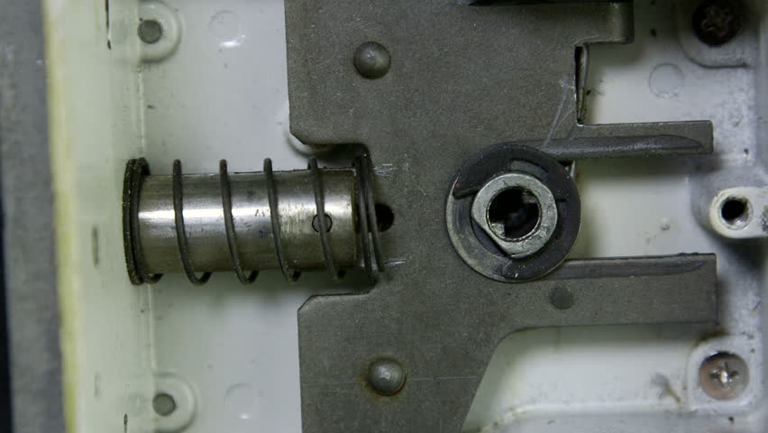 Rotating Mechanism Inside The Lock Closeup Stock Footage Video 5157803 ...