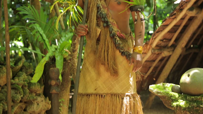 PORT VILA, SHEFA PROVINCE/VANUATU - FEBRUARY 09, 2014: Futuna Man ...
