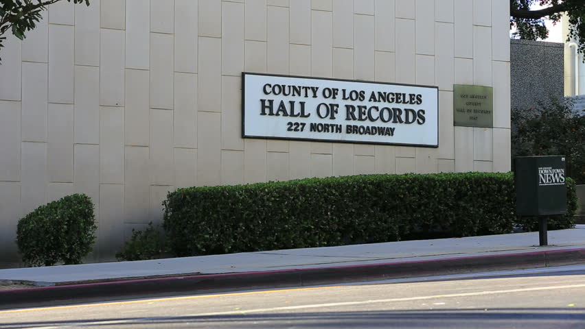 Los Angeles, California - September 5th, 2014:Los Angeles County Hall ...