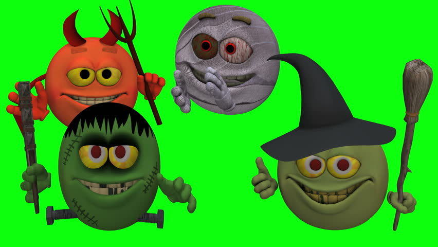 Monster Smiley Guys (Goofy) The Smiley Characters Are Ready For A Goofy ...