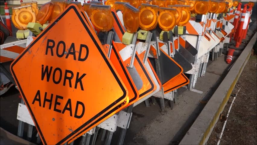 Road Safety Pylons Stock Footage Video 7906729 - Shutterstock