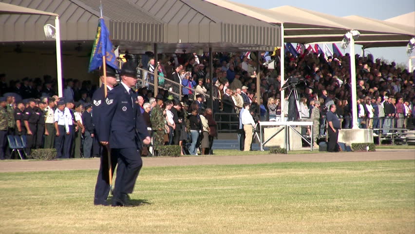 Video Of Usaf Enlisted Basic Training Graduates Marching